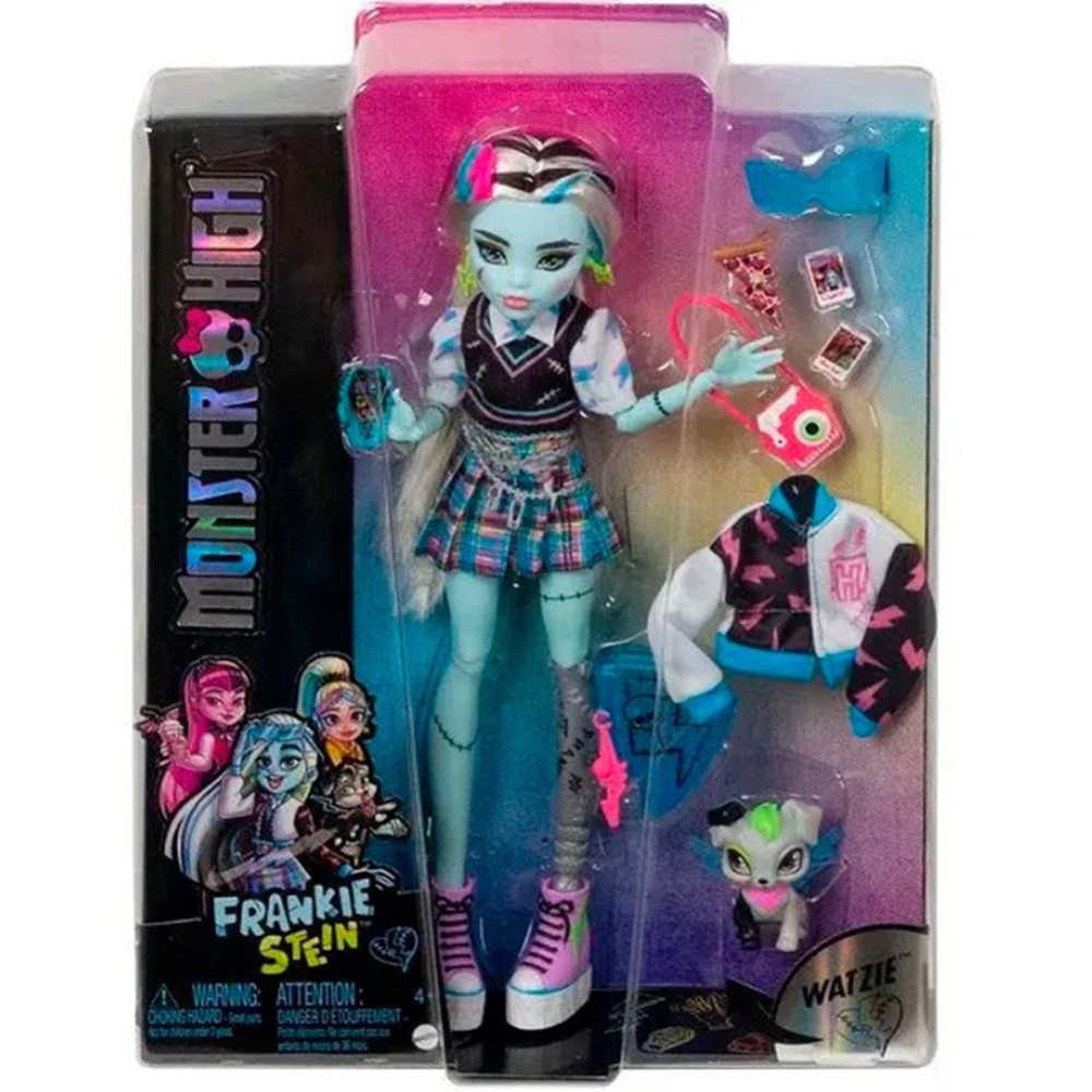 Boneca Monster High Frankie Stein - Mattel | Shopee Brasil
