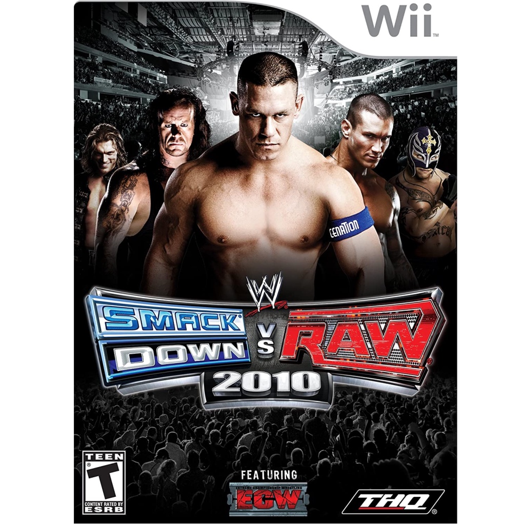 WWE SMACKDOWN VS RAW 2010 - WII | Shopee Brasil
