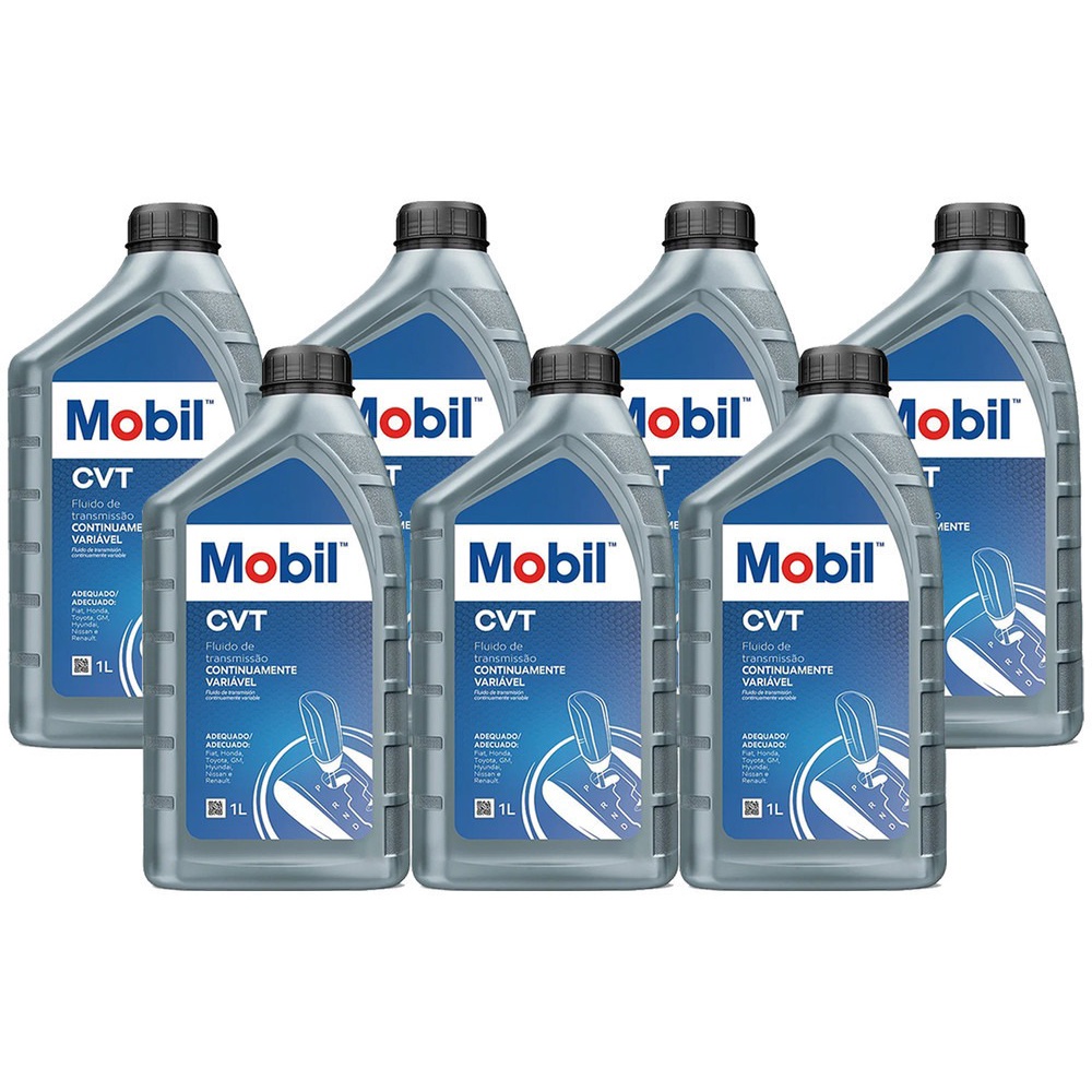 Kit 7 Mobil CVT ATF Sintetico 1L | Shopee Brasil