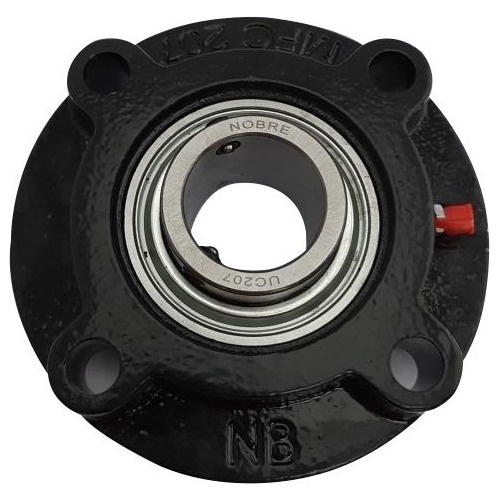 Mancal Redondo Fc207 Com Rolamento Uc 207 Para Eixo De 35mm | Shopee Brasil