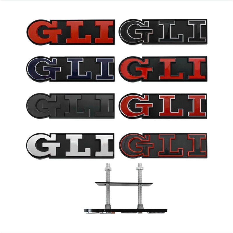 Metal GLI Logo Carta Grade Dianteira Do Carro Emblema Para Volkswagen ...