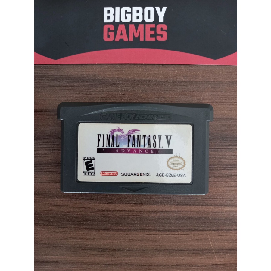Final Fantasy V Advance (Seminovo) - Game Boy Advance | Shopee Brasil