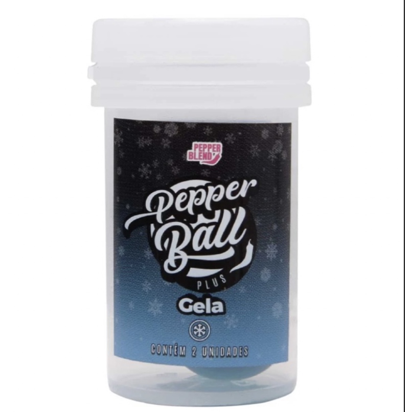 BOLINHAS EXPLOSIVAS PEPPER BALL ICE DUPLA 02 UNIDADES | Shopee Brasil