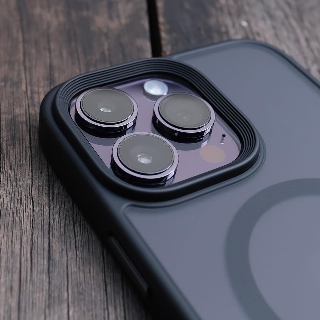 Capa Magnética De Luxo Fosca Translúcida Para Telefone IPhone 15 14 13 12 11 Pro Max 15 Plus ...