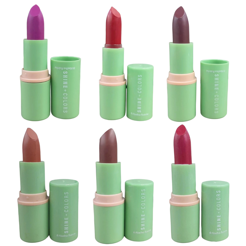 Batom Brilho Com Sabor Fps 15 3,7g Shine Colors - Abelha Rainha ...