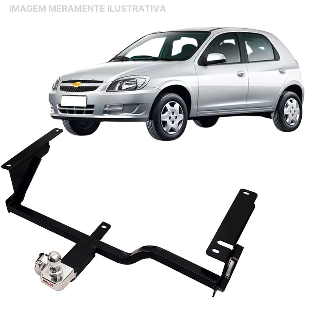 Engate Reboque Rabicho Fixo Celta Corsa Wind Super 450Kg | Shopee Brasil