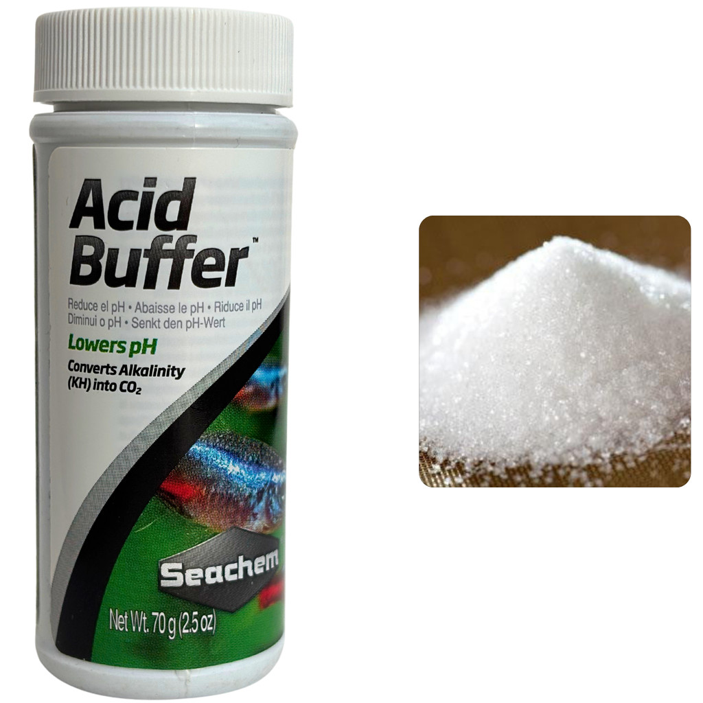 Seachem Acid Buffer 70g Acidificante E Tamponador Aquarios | Shopee Brasil