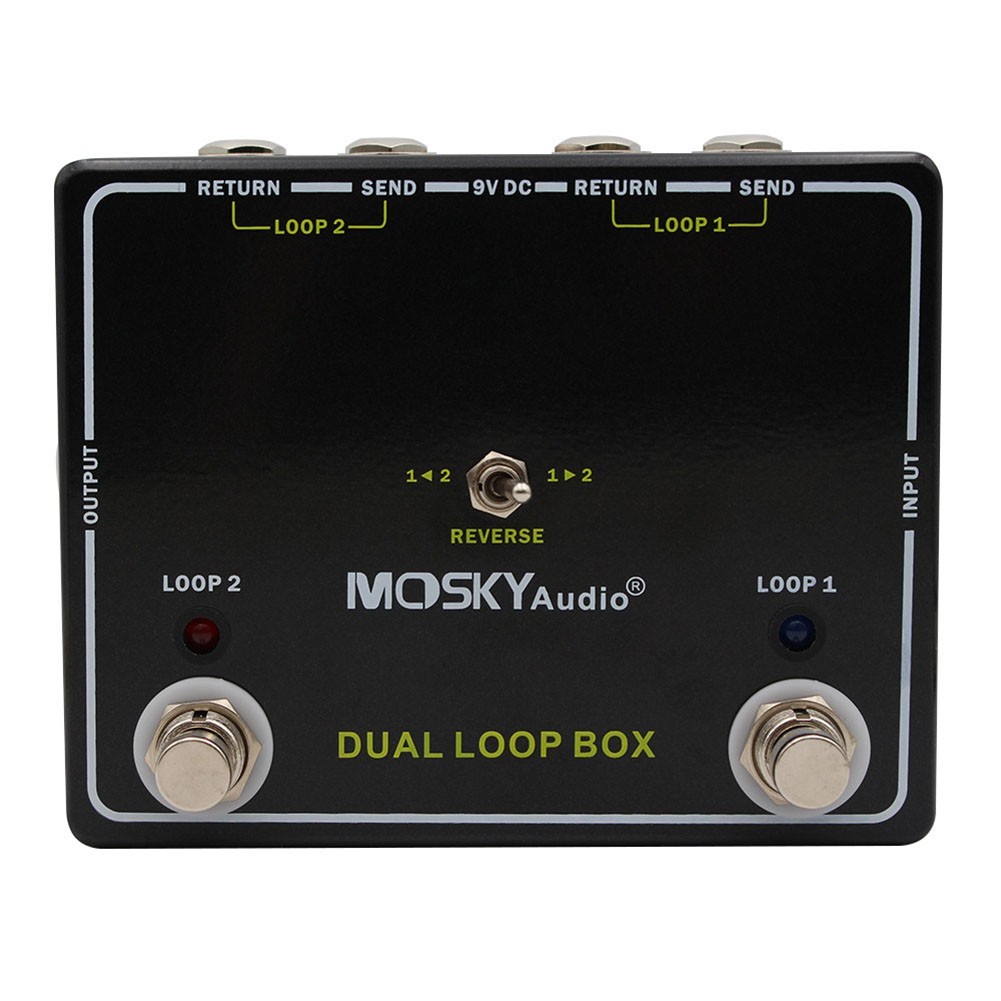DUAL Reverse LOOP Box Versatile Guitar Effects Loop Switcher Pedal Simplify | Shopee Brasil