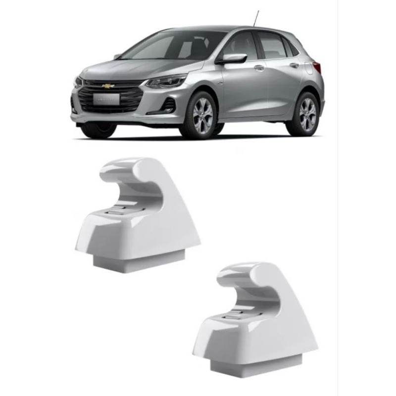 Par Suporte Quebra Sol Onix Cobalt Prisma Agile Cruze Montana Sonic Tracker | Shopee Brasil