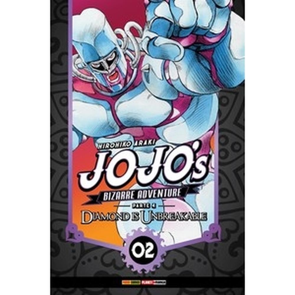 Jojo''''''''s bizarre adventure - parte 4: diamond is unbreakable vol. 2 | Shopee Brasil