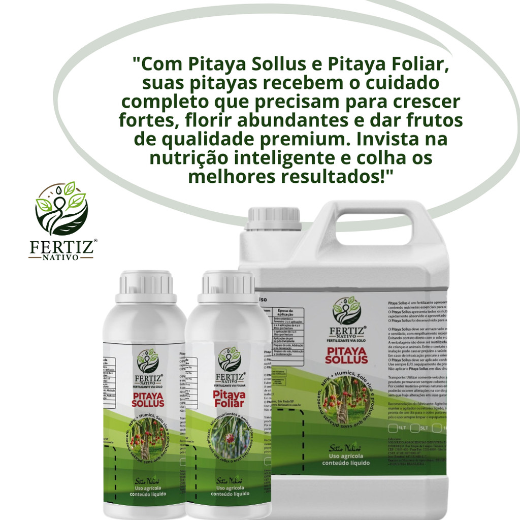 Fertilizante Pitaya Foliar 1 lt - Fertiz Nativo | Shopee Brasil