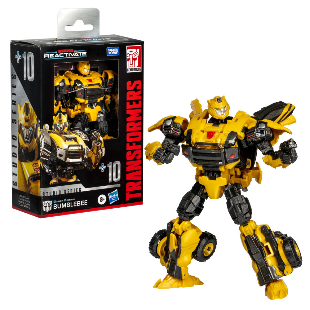 Transformers: Reactivate 10 edição Gamer Bumblebee, Figura | Shopee Brasil