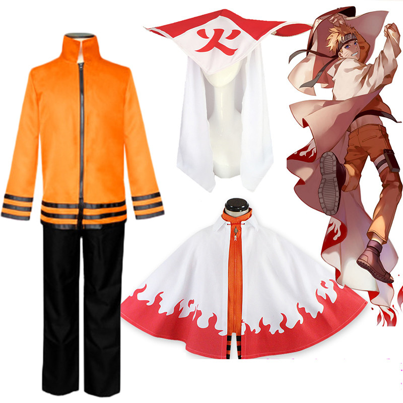 Anime Narumaki Naruto 7 Traje Choque Uniforme De Halloween C88M12 IGT5 ...