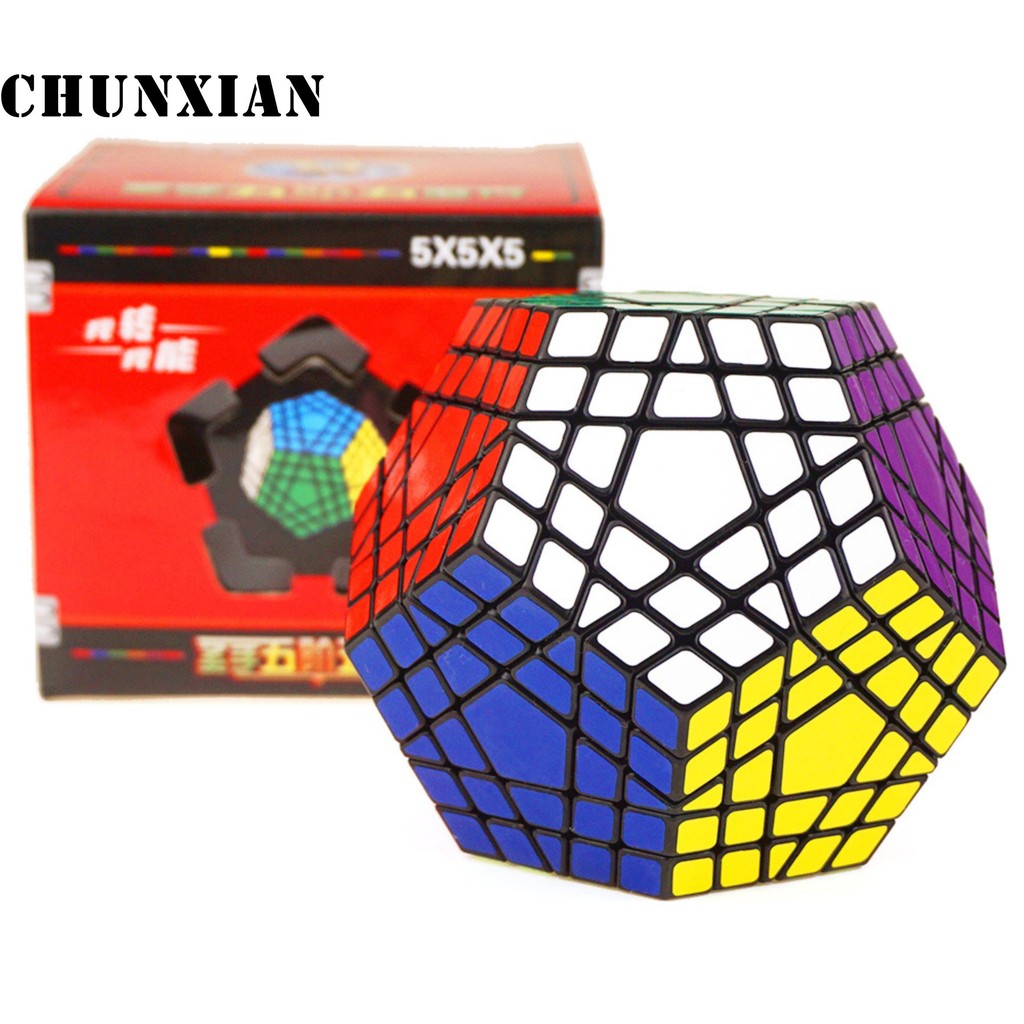 Cubo Mágico Megaminx 5x5 Shengshou Speed Cube Stickerless | Shopee Brasil