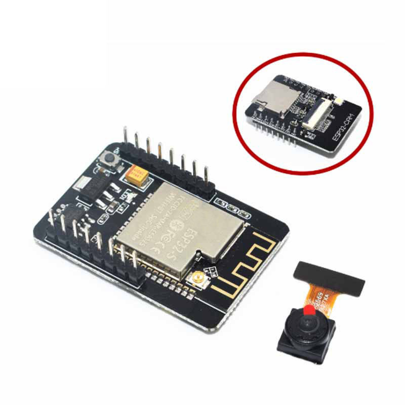 ESP32-CAM WiFi + Módulo Bluetooth Placa De Desenvolvimento Câmera ESP32 Com OV2640 2MP Para ...