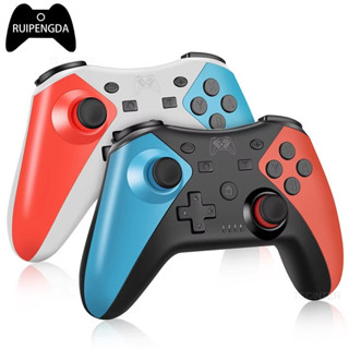 RUIPENGDA Controlador Sem Fio Bluetooth Para Nintendo Switch Pro Gamepad Oled Lite PC Android Telefone USB Joystick