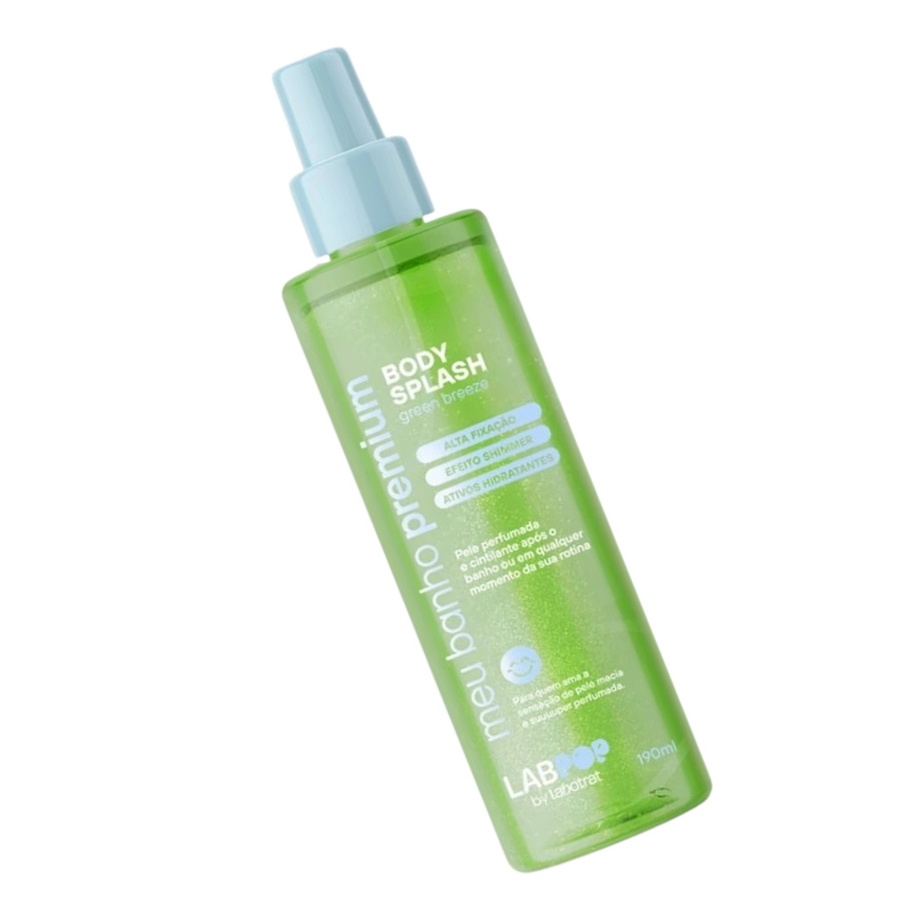 Labotrat Meu Banho Premium Green Breeze Body Splash 190g | Shopee Brasil