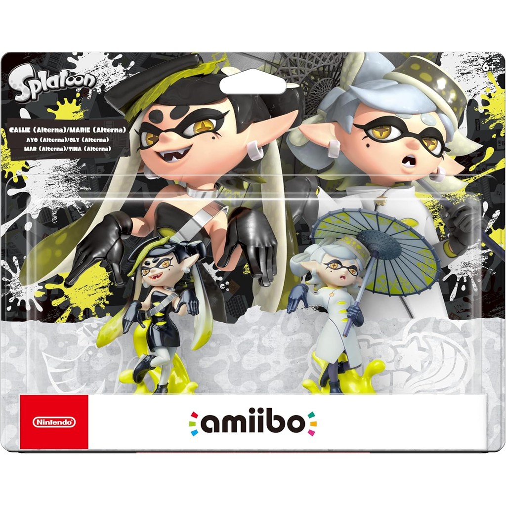 Callie e Marie Alterna Amiibo | Shopee Brasil