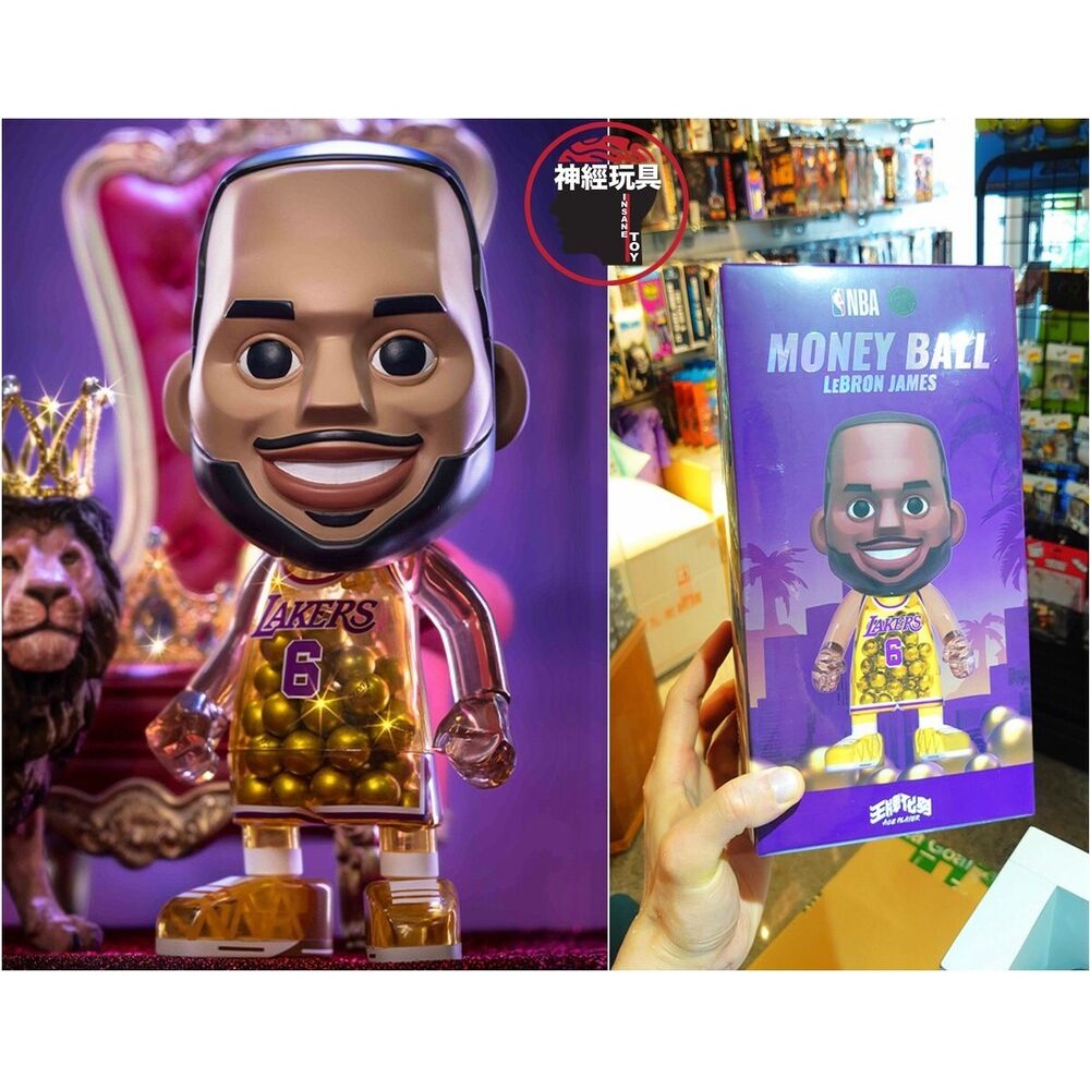 Figura De Ação ACE PLAYER NBA Money Ball Series LeBron James Lakers ...