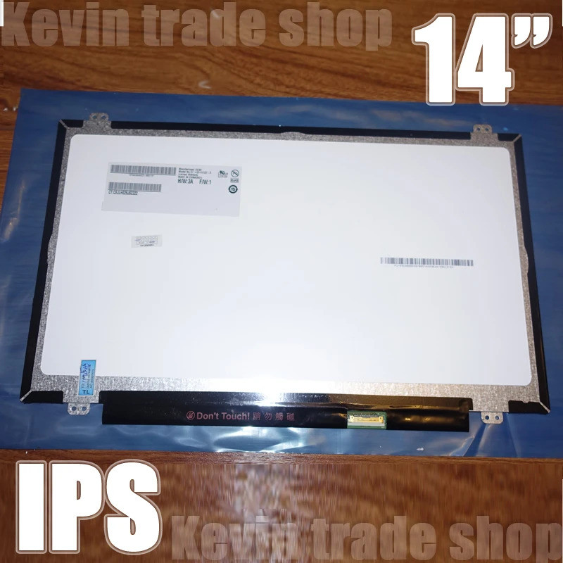 Nova Tela LCD para Laptop AU Optronics B140HAN01.1 B140HAN01 B140HAN01 ...