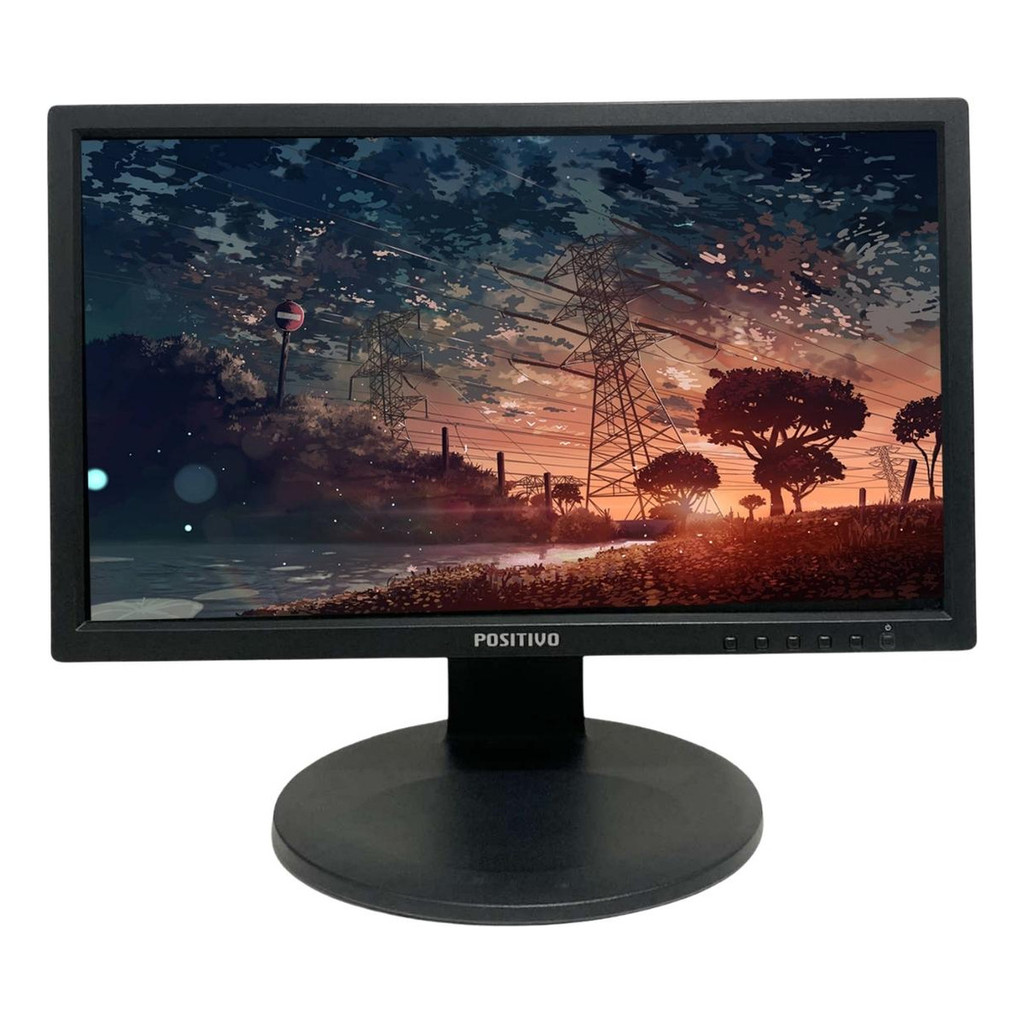 Monitor 19 Polegadas Ajustável Giratória Led Vga Dvi Recondicionado | Shopee Brasil
