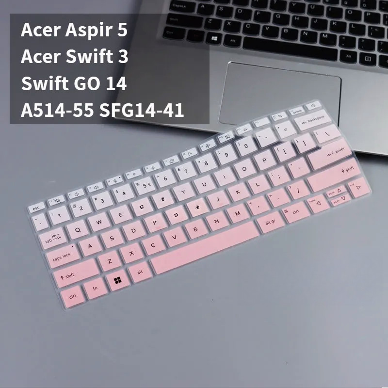 Capa De Teclado Para Acer Aspire 3 A314-36P 5 A514-55 Swift 3 SF314-512 Vero SFG14-41 Travelmate ...