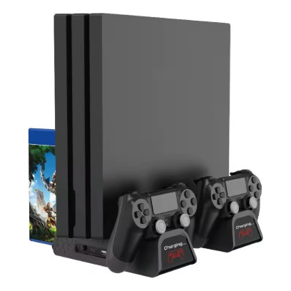 Base Vertical Cooler Ps4, Ps4 Slim, Ps4 Pro 3 Ventilador | Shopee Brasil