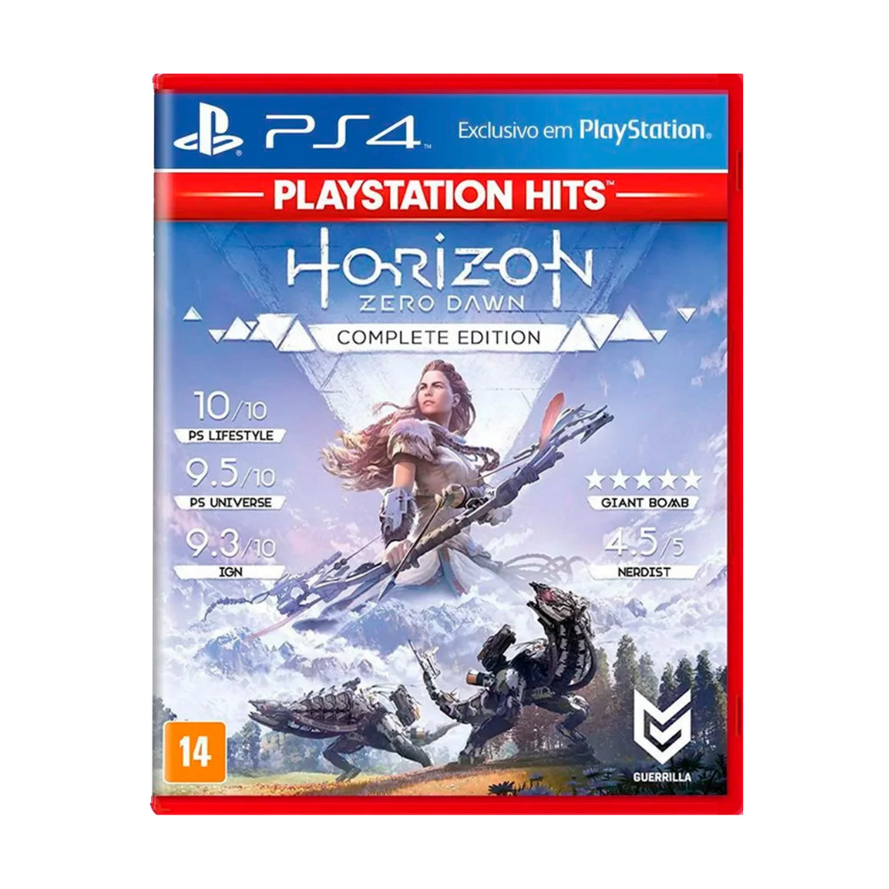 Jogo Horizon Zero Dawn: Complete Edition - PS4 (Hits) | Shopee Brasil