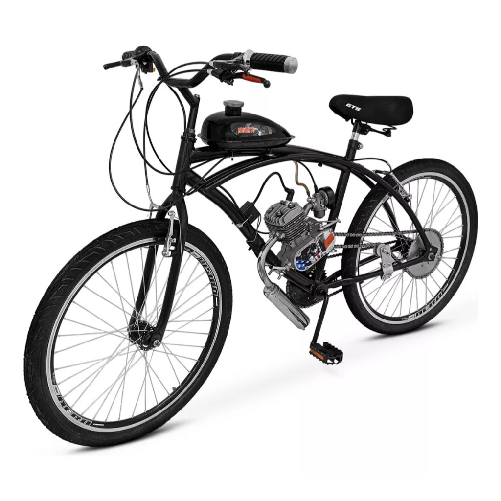 Moto Motorizada Mosquito Motor 80cc Kit Completo Desmontado | Shopee Brasil
