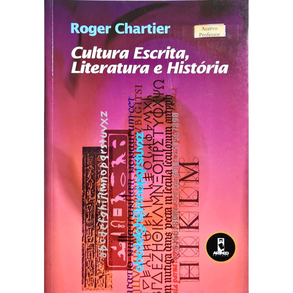 Livro Cultura escrita, literatura e história de Roger Chartier | Shopee ...