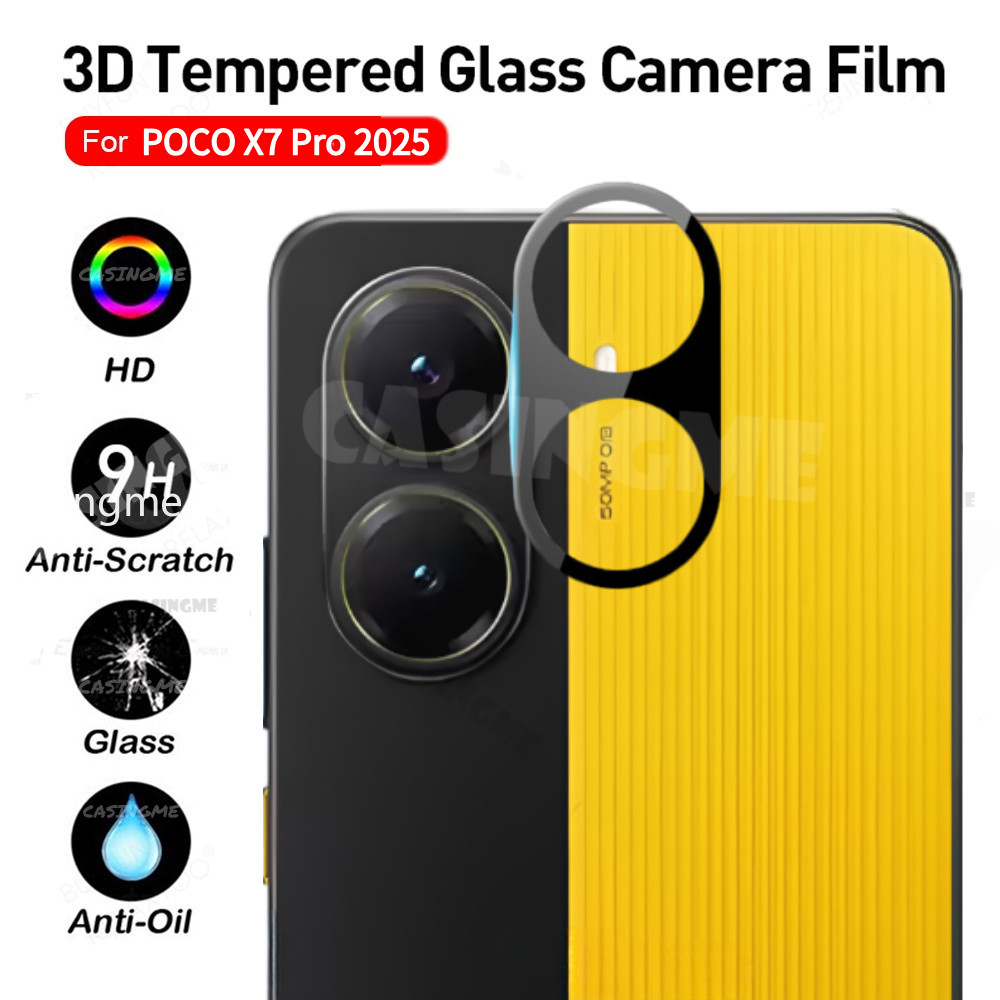 POCO X7 Pro 2025 Lente De Câmera 3D Com Cobertura Total Para 5G X7Pro ...