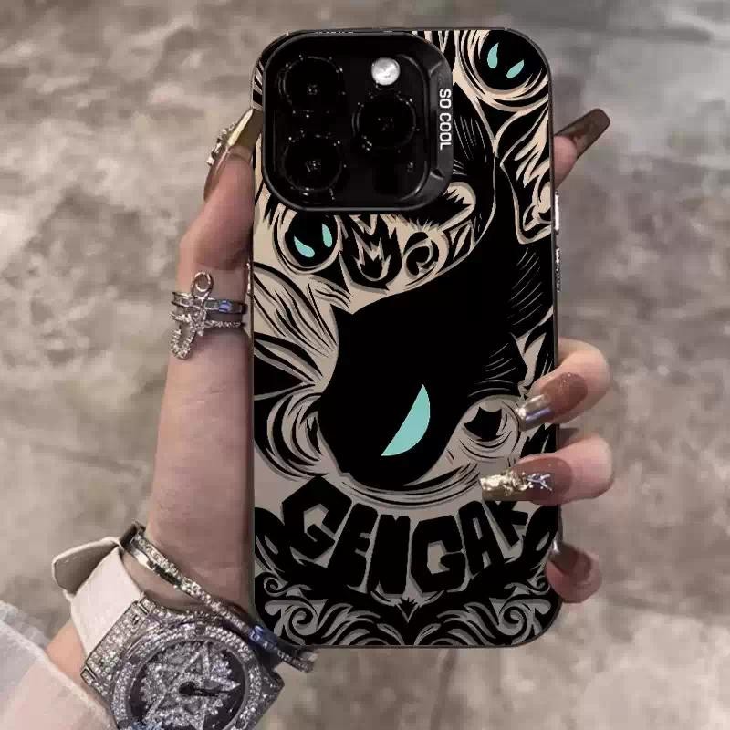 Capinha capa Fosco Anti-impacto de Gengar para Redmi 12c 13 A3 poco x3 ...