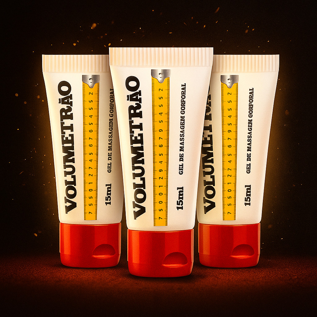 Gel Volumetrão Masculino e Retardante Atrasa Ejaculação Aumenta incha ...