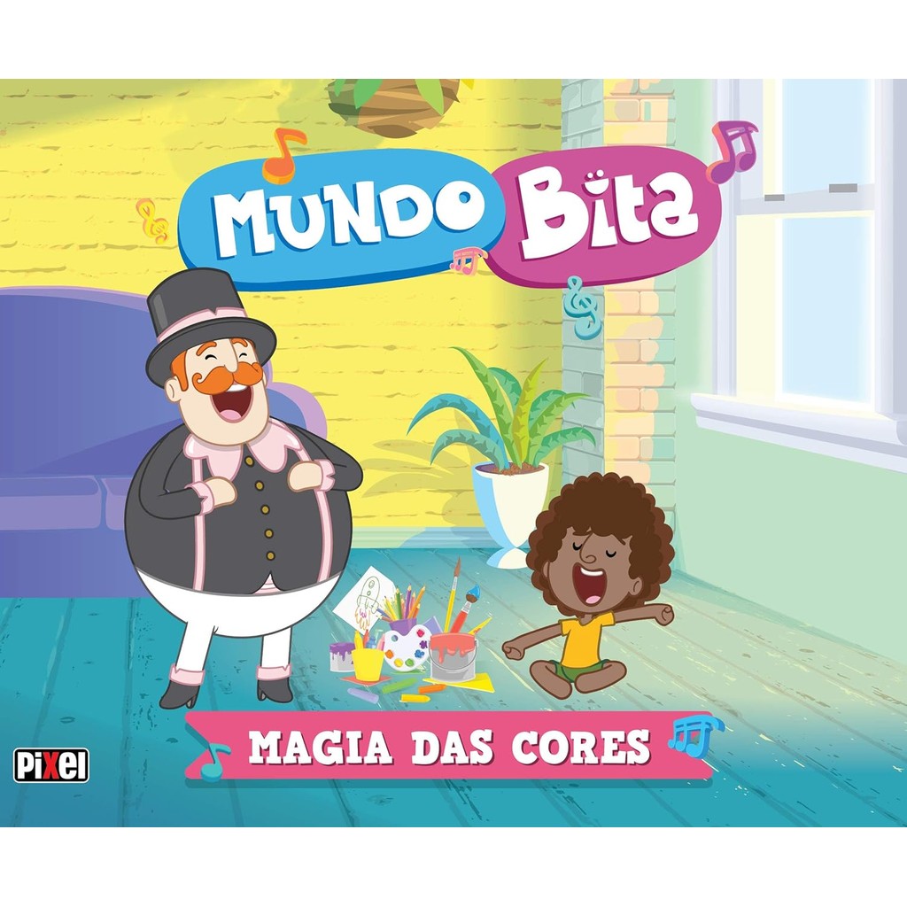 Livro Infantil Mundo Bita - Magia das cores Educativo Aprenda a Magia ...