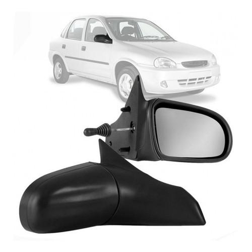 Retrovisor Corsa Classic 2008 2009 2010 2011 2012 Direito | Shopee Brasil