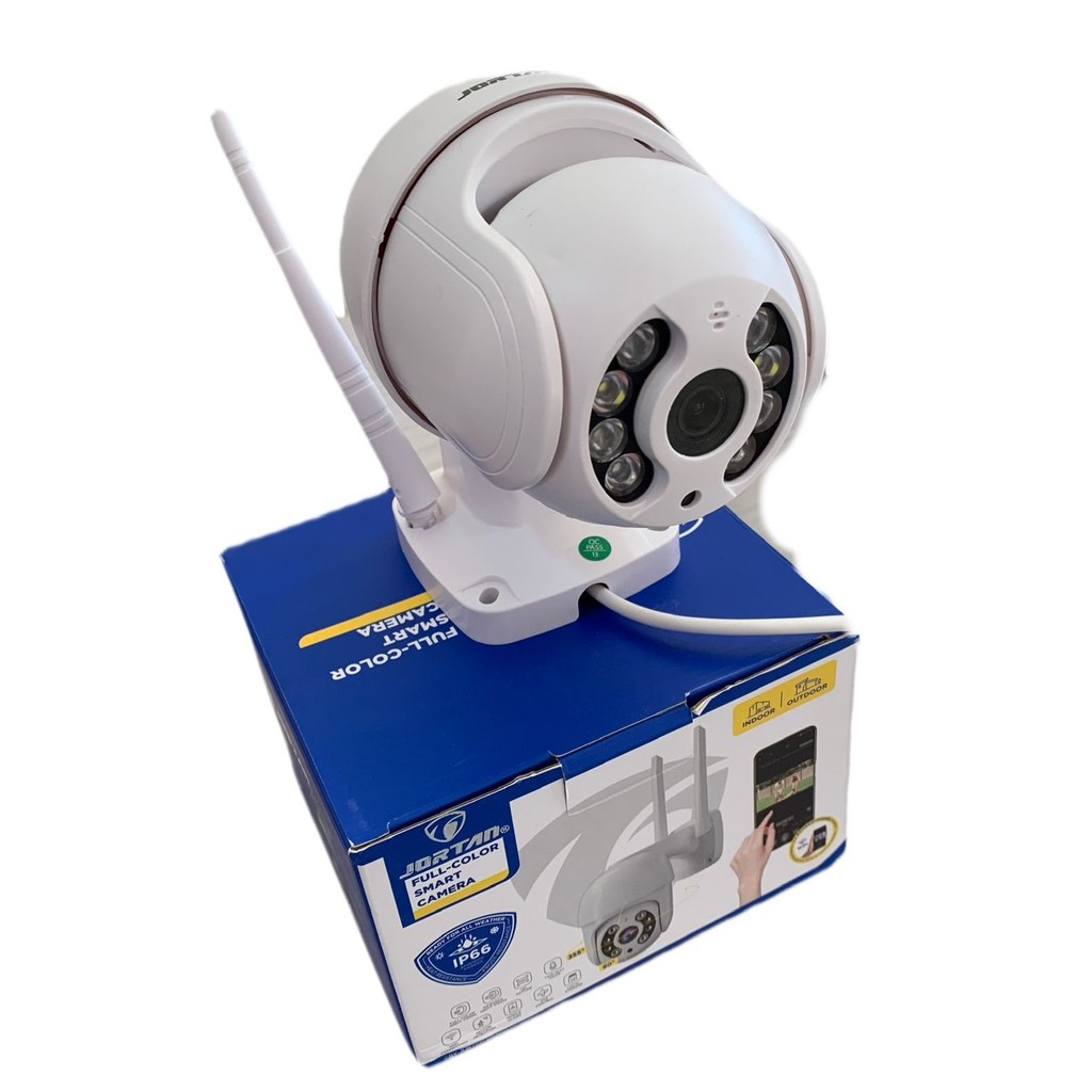Câmera de Segurança Jortan Full-Color Smart Camera IP66 com Visão ...
