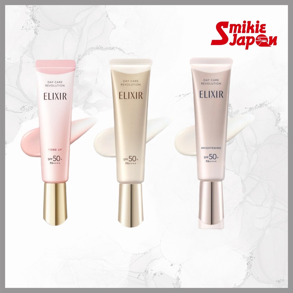 SHISEIDO ELIXIR Day Care Revolution Brightening Uv Protector Tone Up/Daycare Revolution + ba ...