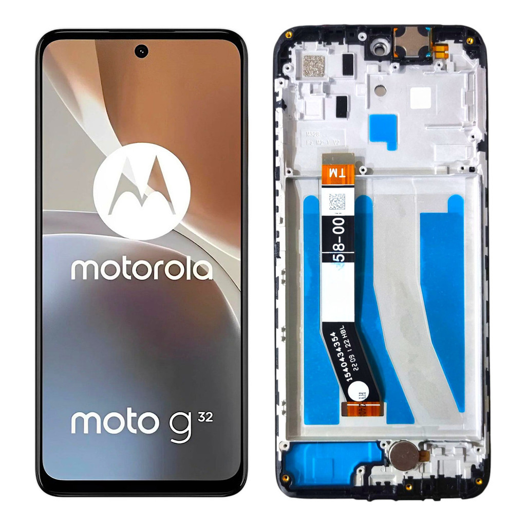 Tela Compativel Frontal Display Moto G32 Com Aro Xt2235 CHI PREMIUM | Shopee Brasil