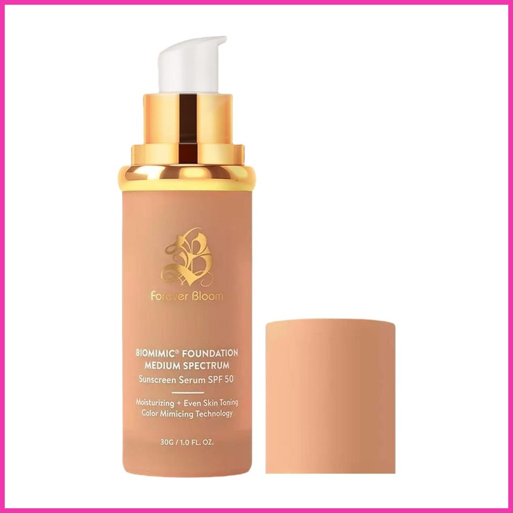 Base Líquida Facial Cobertura Completa SPF 50 Edificável Suprimentos ...