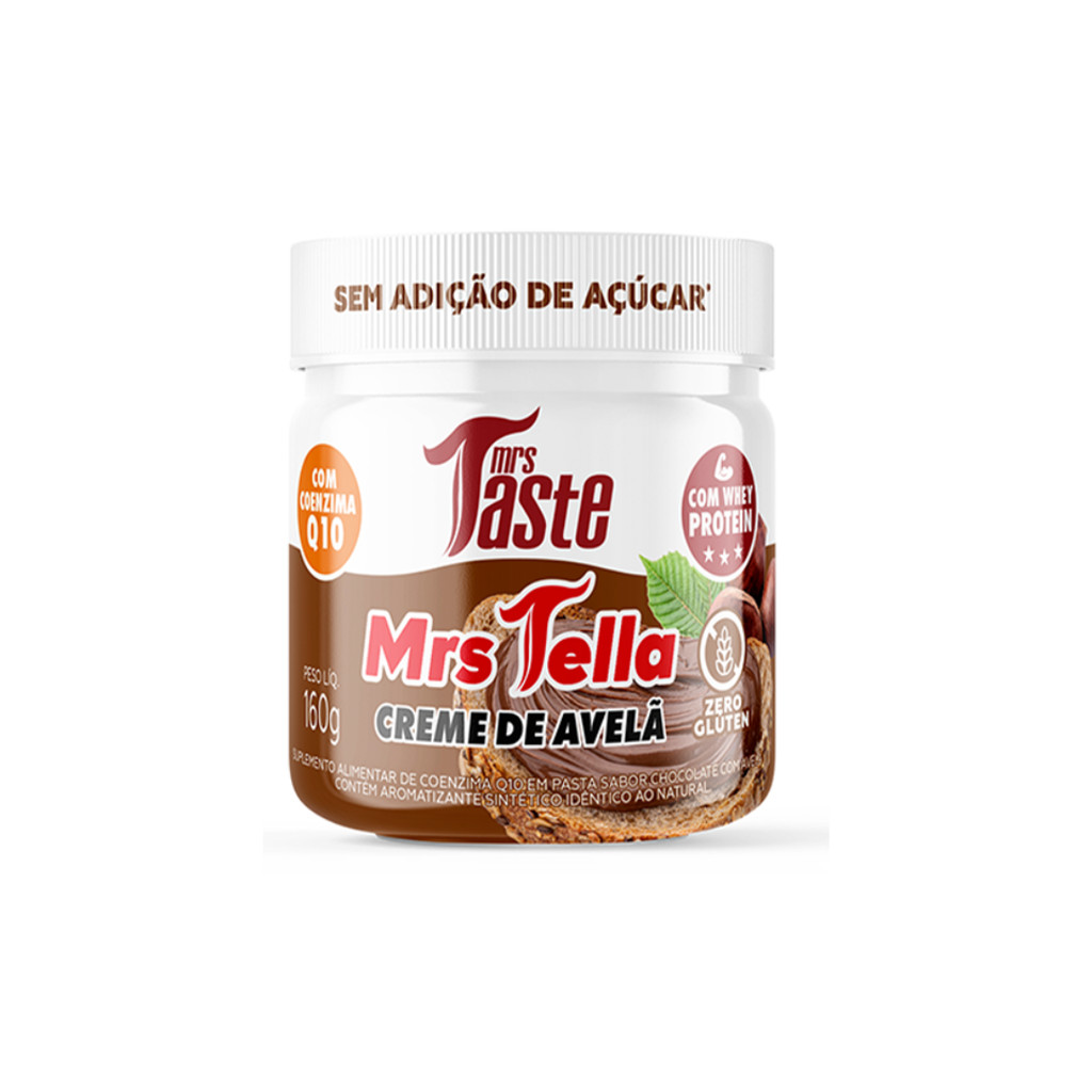 Creme Spread Mrs Tella 160g - Mrs Taste | Shopee Brasil