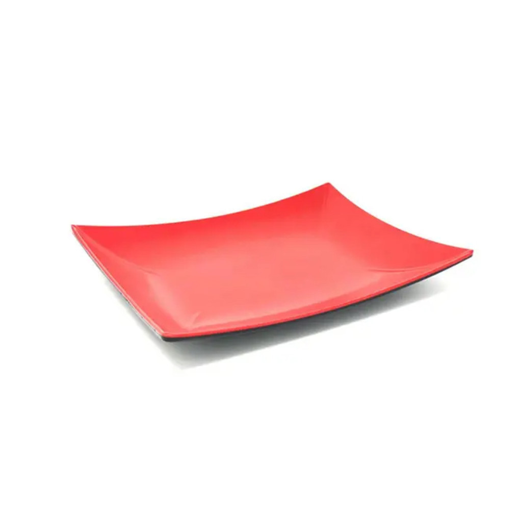 Prato Curvado Melamina Plástico Resistente Design Oriental 19cm ...