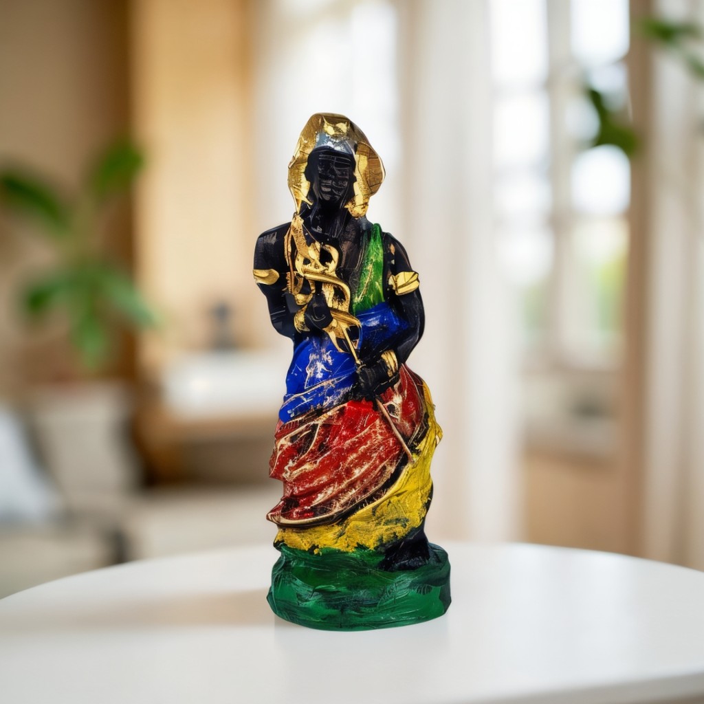 Imagem Oxumaré orixá umbanda candomblé resina 10 cm | Shopee Brasil