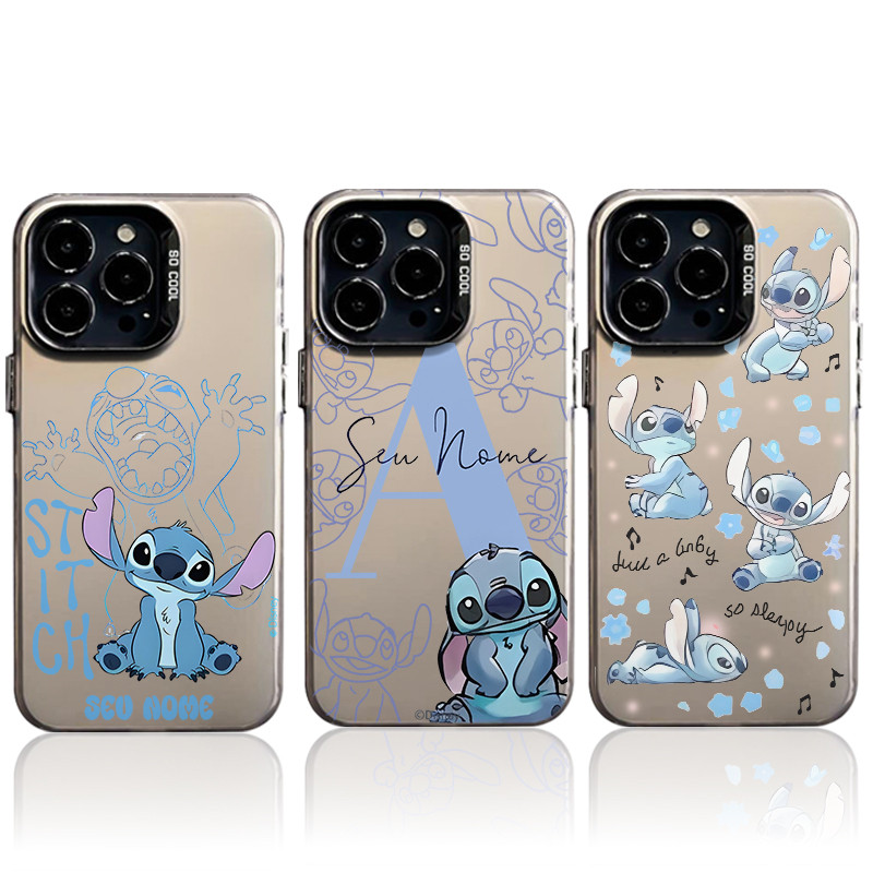 Capa De Celular Stitch Capinha Para Iphone 16 15 14 13 12 11 X XS XR 7 ...
