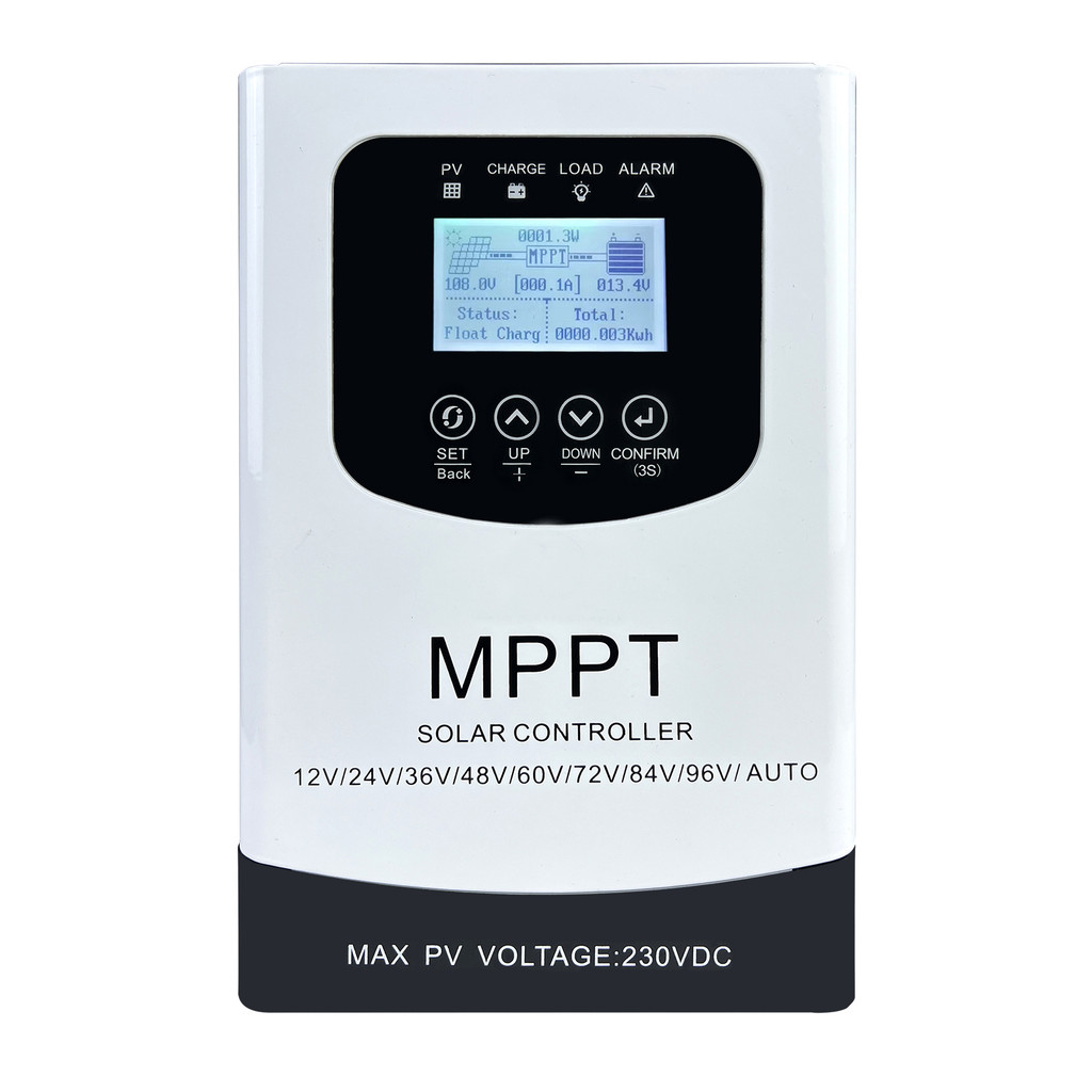 Controlador De Carga Solar 100A 80A 60A 40A MPPT 230VDC Para Bateria 12V 24V 48V 60V 72V 96V ...