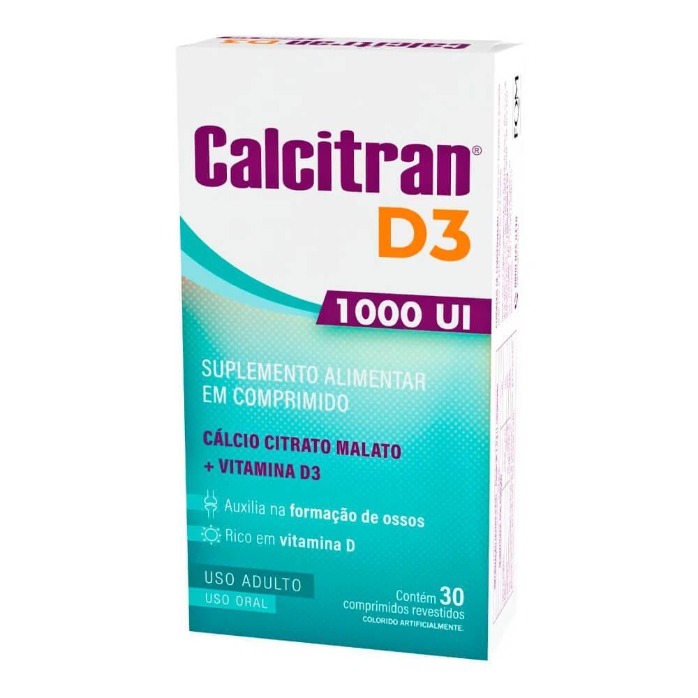 CALCITRAN D3 1000UI COM 30 COMPRIMIDOS | Shopee Brasil