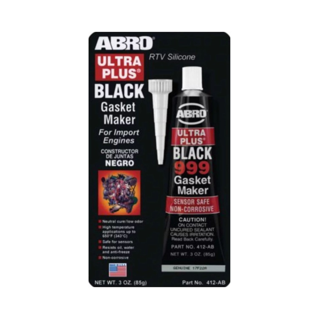Silicone 999 Preto Alta Temperatura para Acabamento Original | Shopee ...