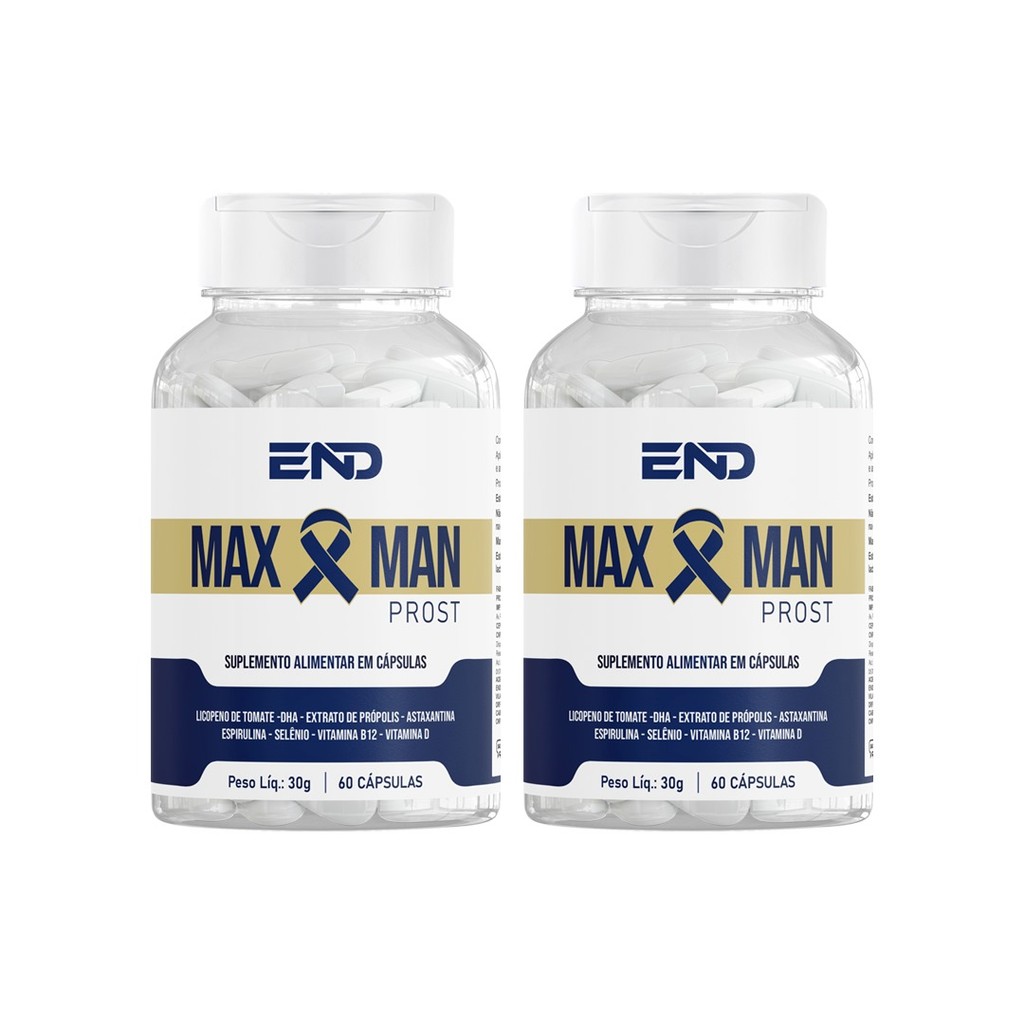 2un Max Man Prost - Em Capsulas Suplemento Natural | Shopee Brasil