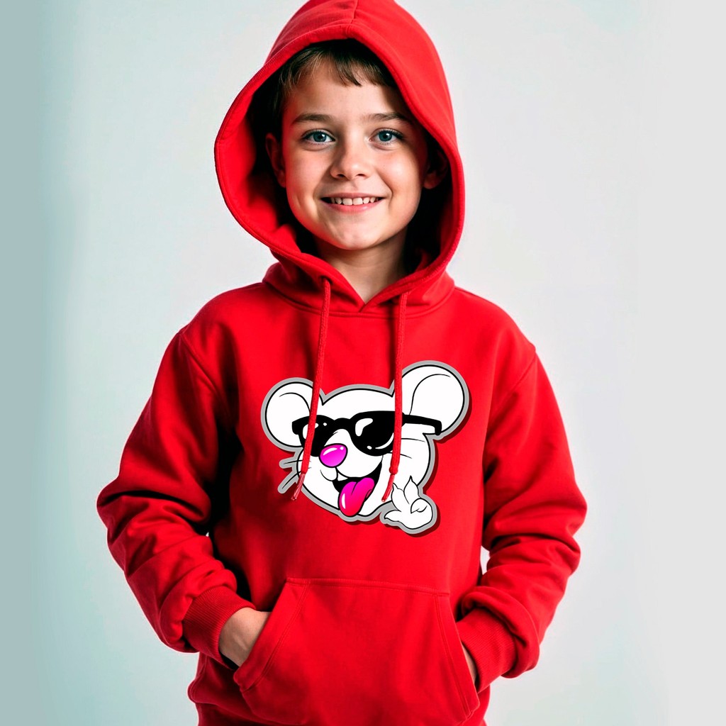 Moletom Canguru Emilly Vick Dos Rosas Robson Rato Coleção Novos ...