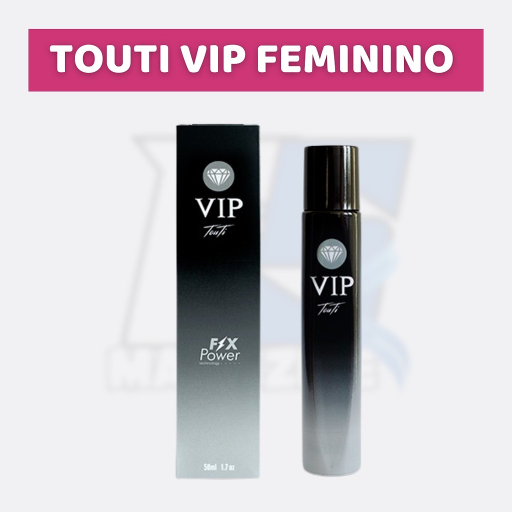 Perfume Touti VIP Feminino - 50ml | Shopee Brasil
