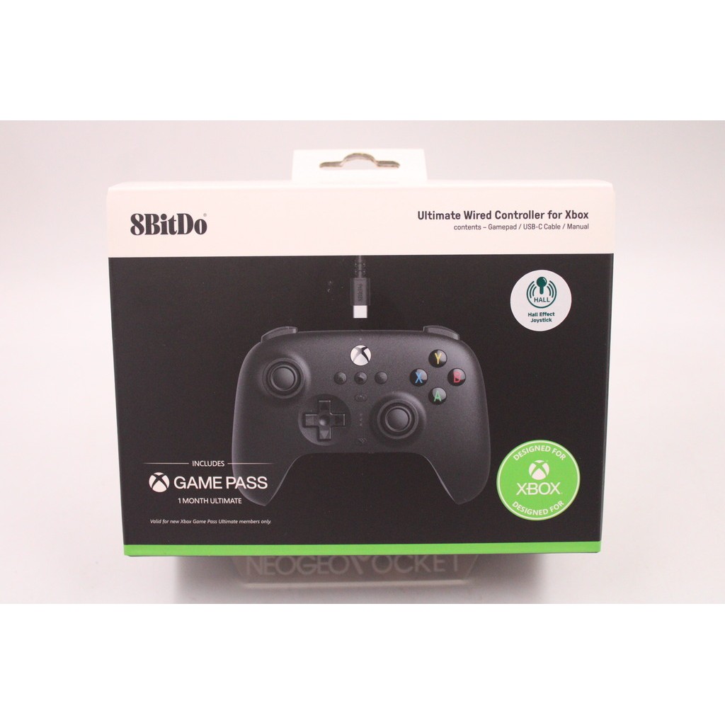 CONTROLE - XBOX 8BITDO ULTIMATE WIRED CONTROLLER PRETO (1) | Shopee Brasil